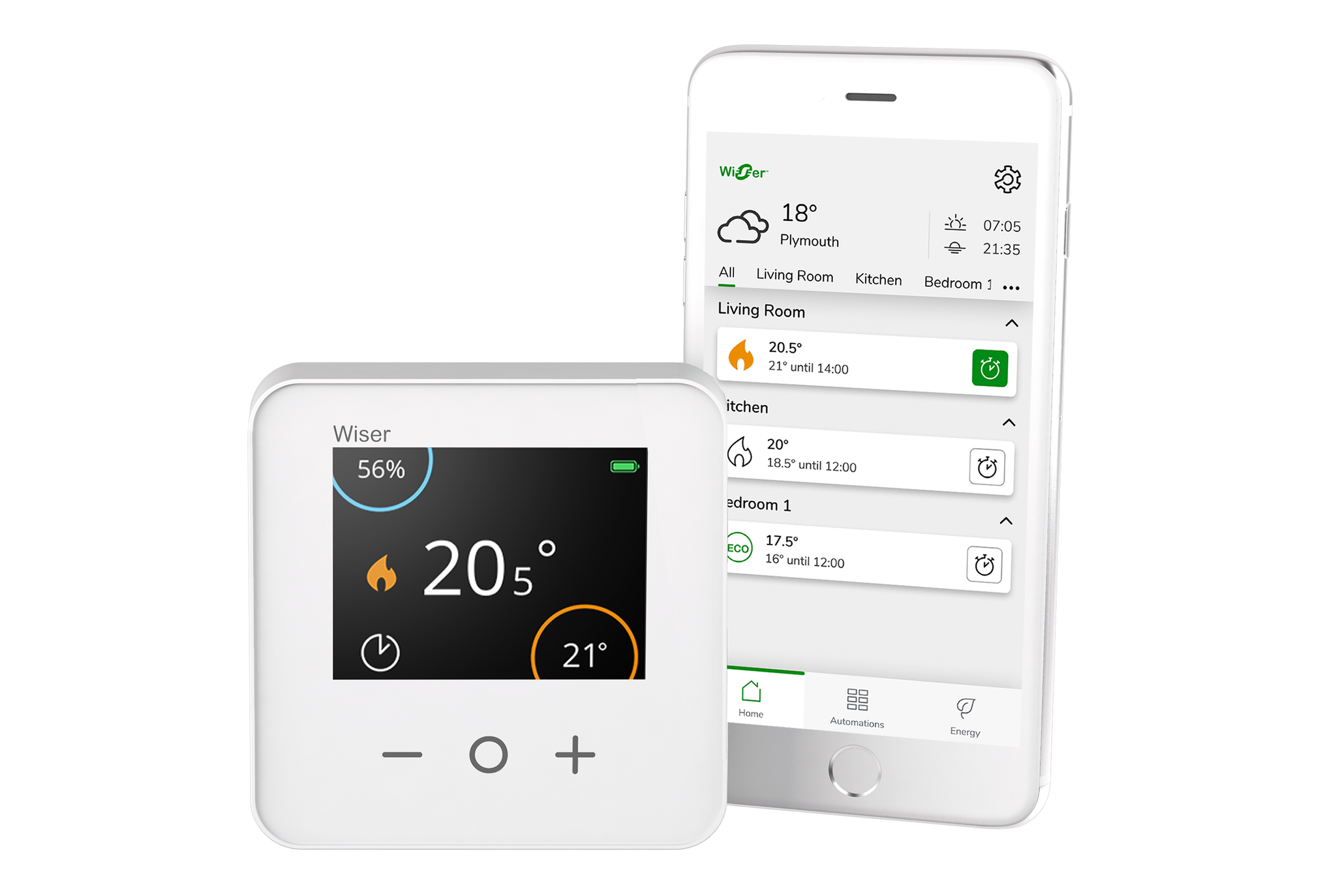 Conventional & Combi Boiler Wireless Thermostats | Wiser