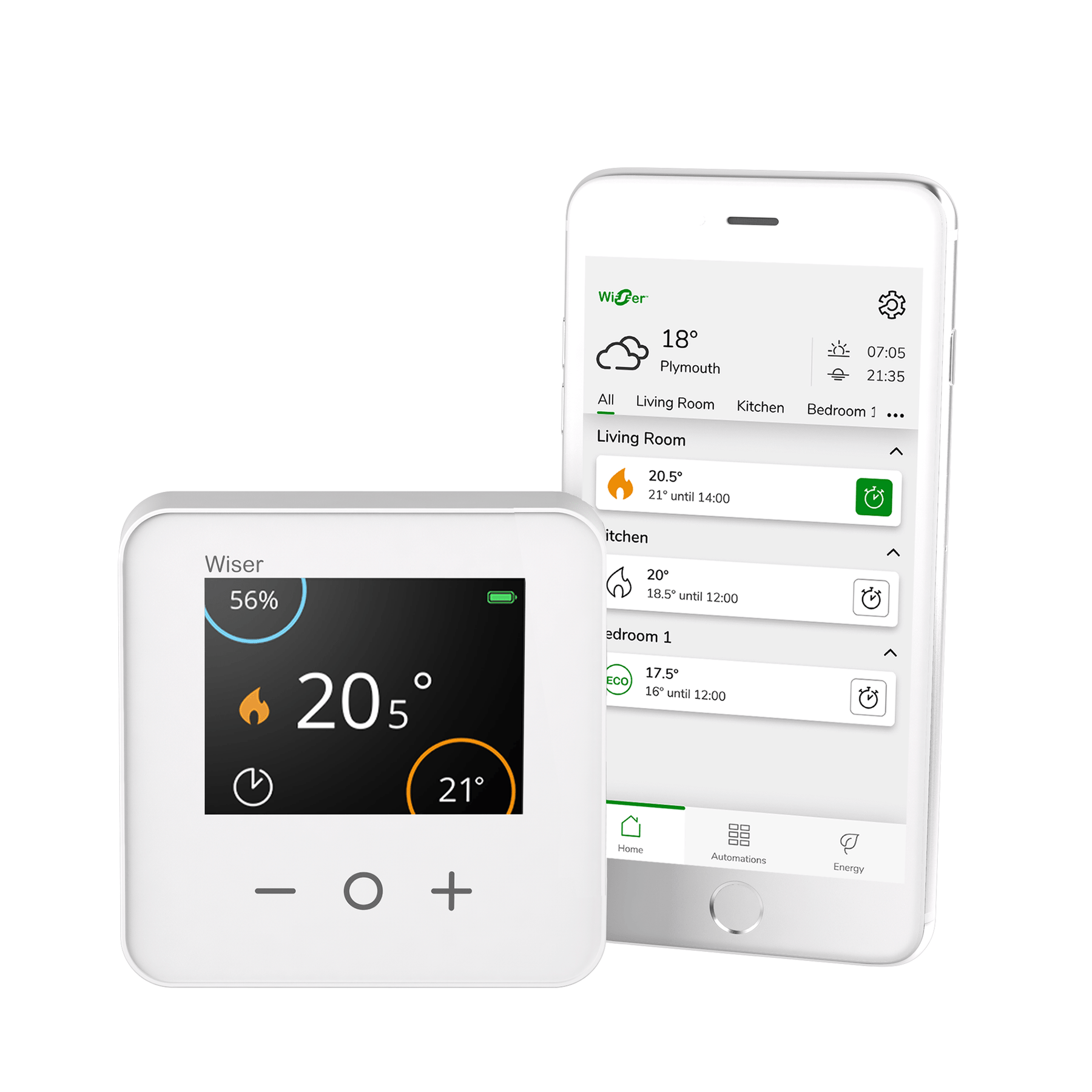 Smart Room Thermostat | Smart Heating | Wiser