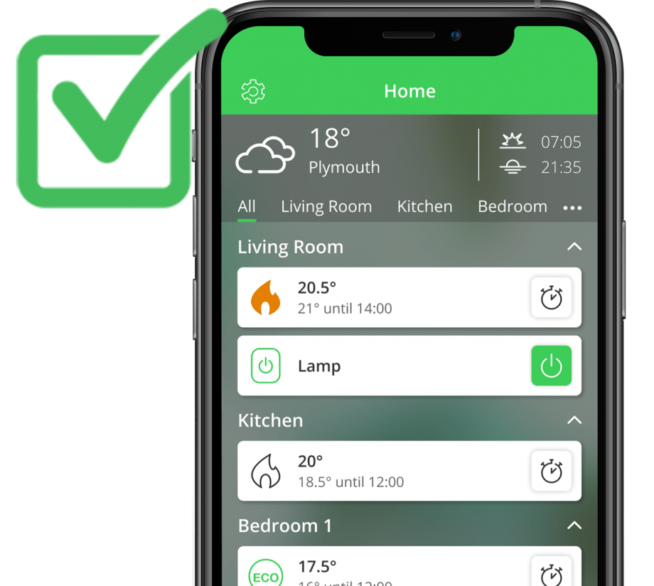 The New And Improved Thermostat App | Wiser The New And Improved Thermostat App | Wiser